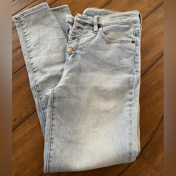 J. Crew | Jeans | J Crew 9 High Rise Button Fly Jeans | Poshmark
